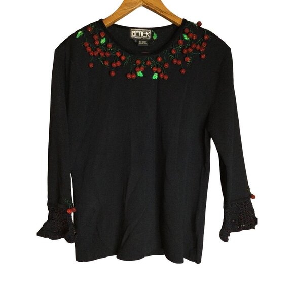 Berer by Takao Sakon | Sweaters | Vintage Women Knit Sweater Top Long ...